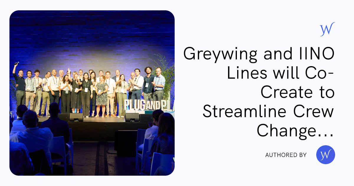 Greywing | Greywing and IINO Lines will Co-Create to Streamline Crew ...